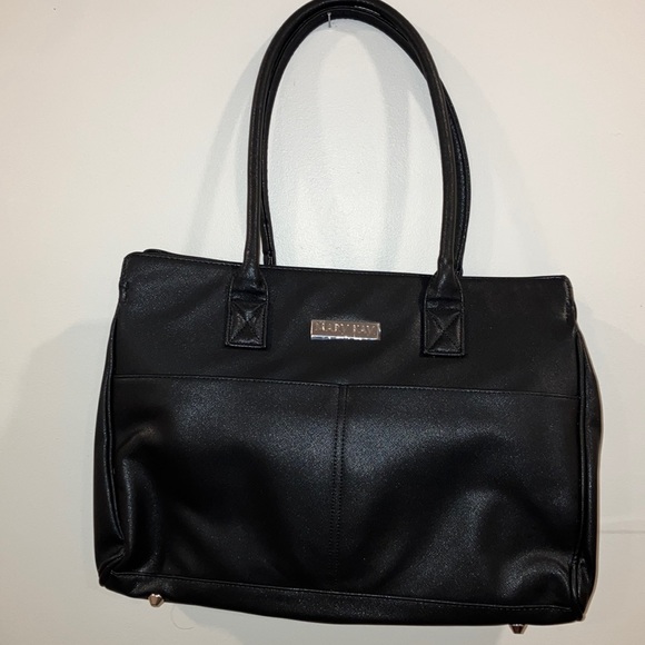 Mary Kay | Bags | Mary Kay Black Consultant Tote Bag With Floral ...